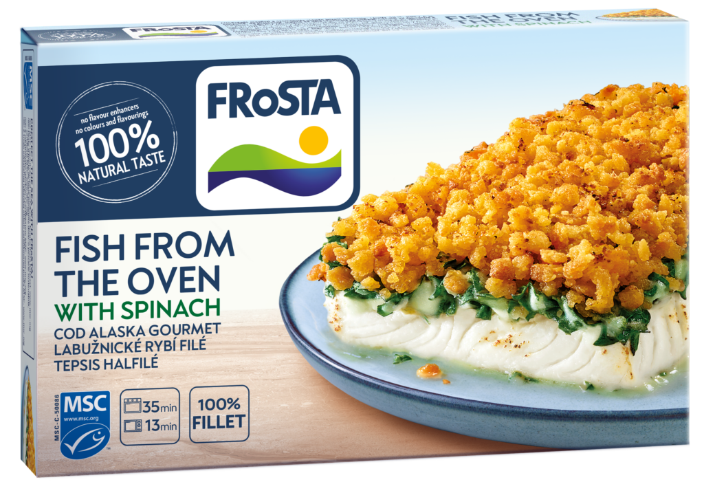 TEPSIS HALFILÉ SPENÓTTAL - FRoSTA.hu